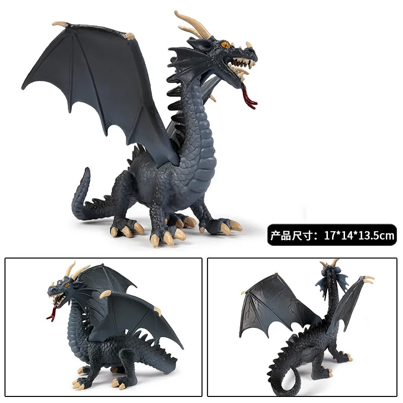 Blue Dragon Flame Border