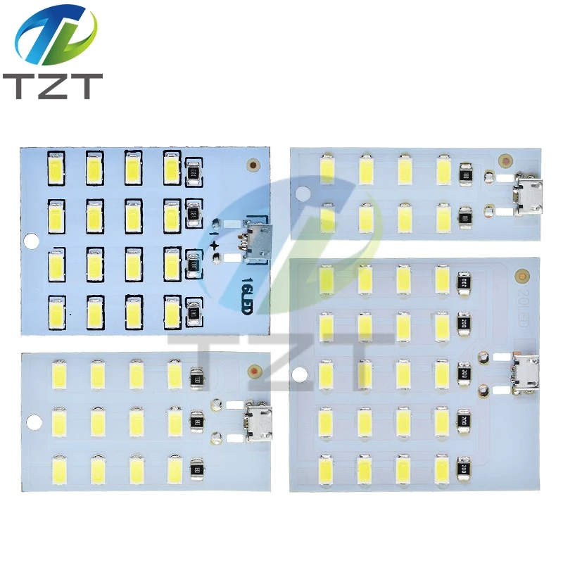 TZT-high-quality-5730-smd-5V-430mA-470mA-White-Mirco-Usb-5730-LED ...