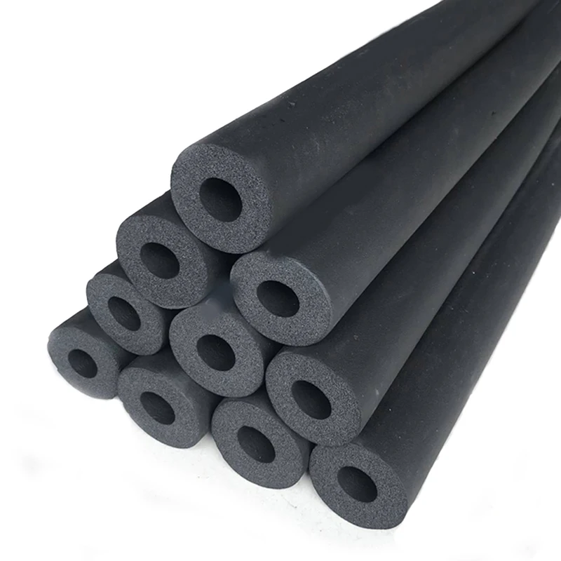 1.8M Sponge Rubber Pipe Black Waterproof Pipeline Holder Thermal ...