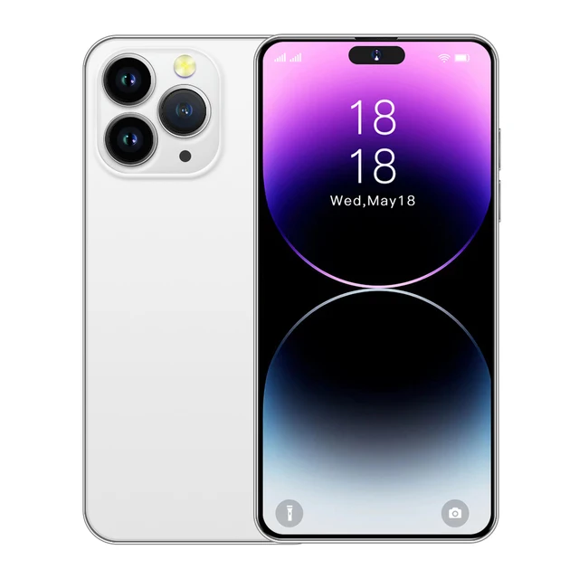 I15 Pro Max Smartphone, 16G + 1T, 6.7 In, Tela cheia, 4G, 5G Celular, 7800mAh, Telemóveis ...