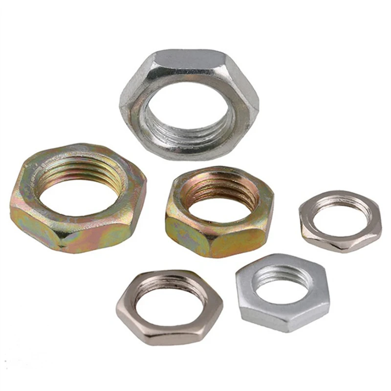 M10-Different-Thickness-Metal-Thread-Hexagon-Nut-Lighting-Screw-Nut ...