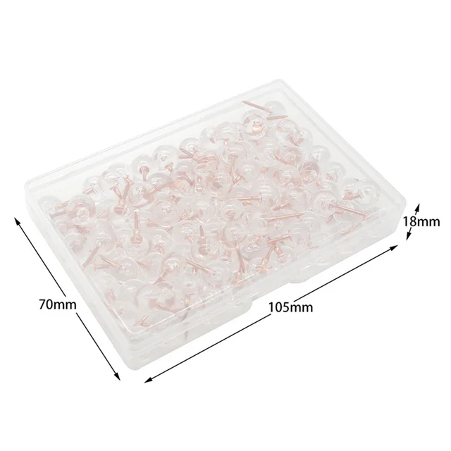 Kis Méretű Miniatűr Rózsa Arany Hüvelykujj-Rajzlap Pushpin Egyszerű ...