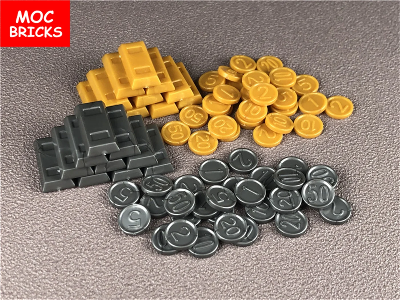 Bricks Blocks Building | Bricks Money Coin | Toy Golden Coins | Bricks ...