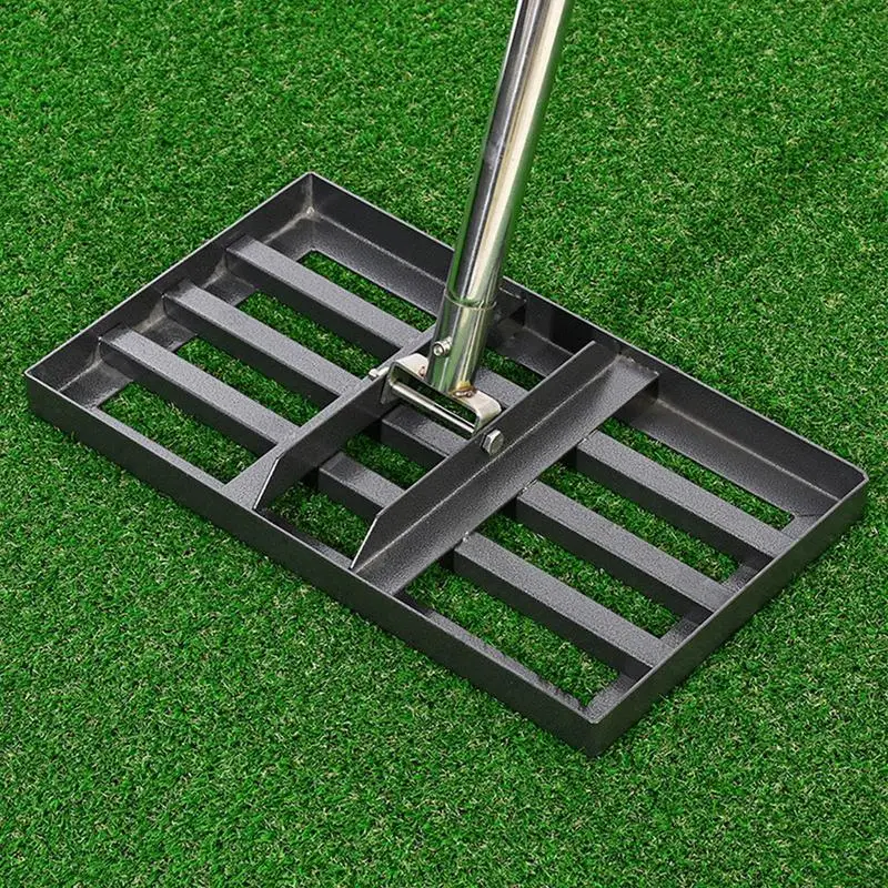 Golf-Lawn-Leveling-Rake-Steel-Soil-Leveler-Heavy-Duty-Landscape-Sand ...