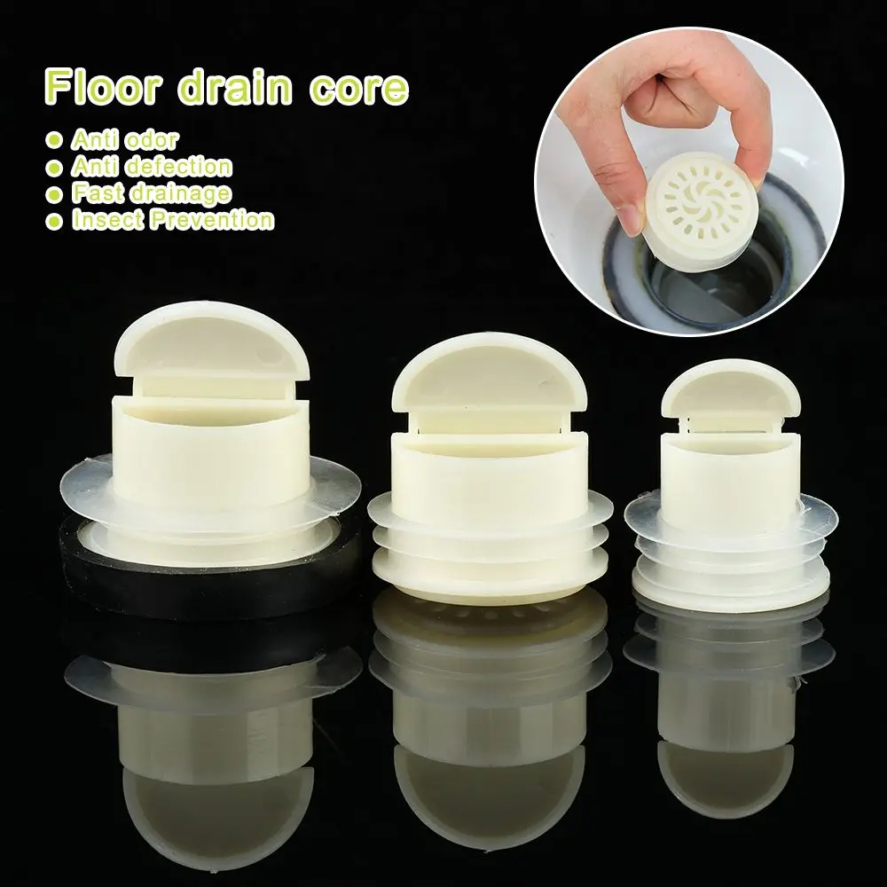 Useful 5Pcs/set Anti Odor Pest Floor Drain Stopper Shower Floor ...