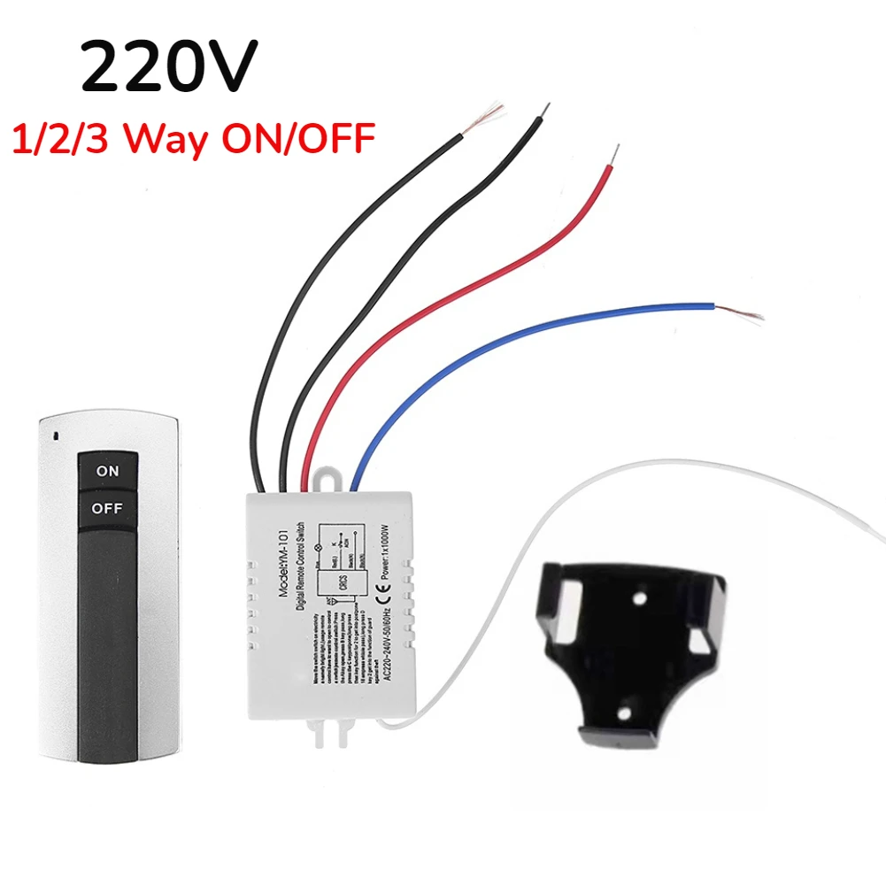 1-2-3-Way-ON-OFF-220V-Wireless-Remote-Control-Switch-Smart-Home-Remote ...