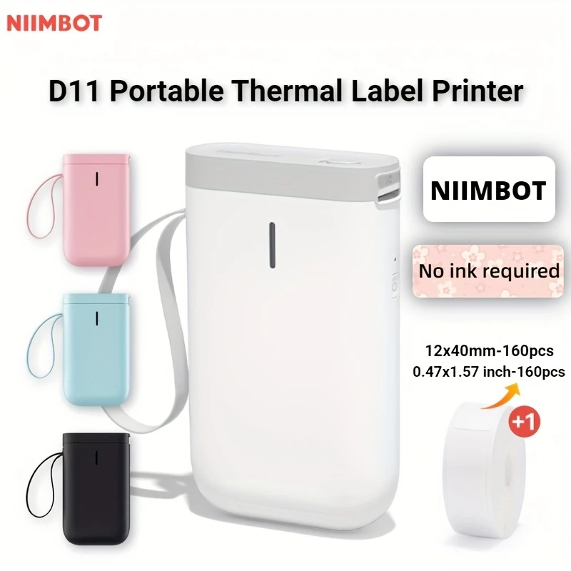 Quality-product-NIIMBOT-D11-Thermal-Label-Maker-Machine-Portable-No-Ink-Wireless-Technology-for ...