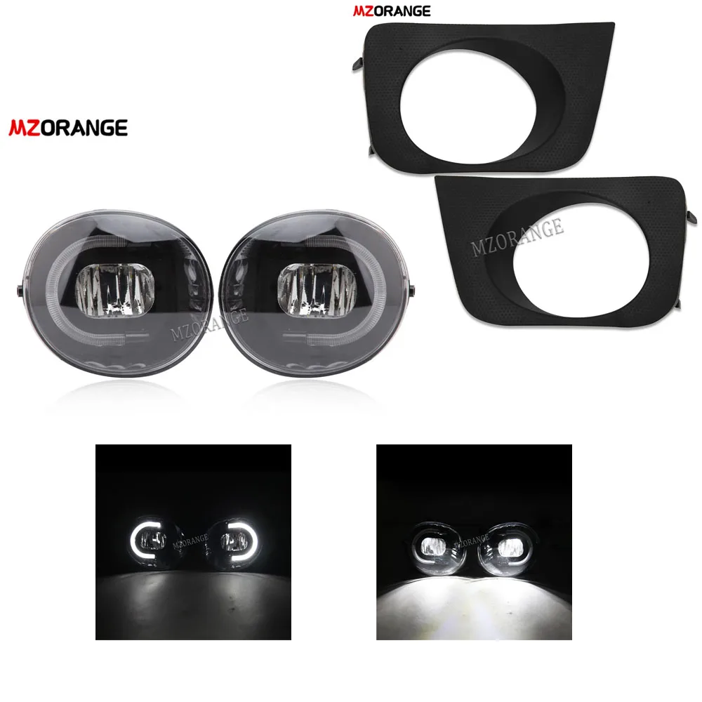 For Toyota 4Runner 2006 2007 2008 2009 FrontBumper led Fog Light Cover ...