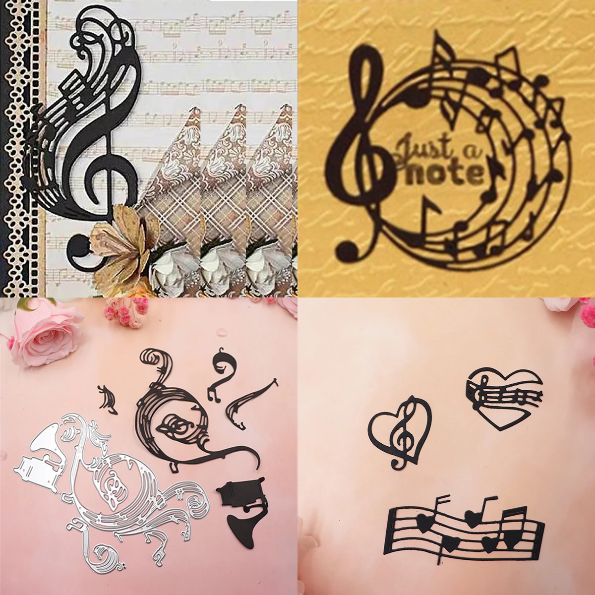 Note Metal Mold Cutting Die Handicrafts Scrapbook Embossing Die Cutting ...