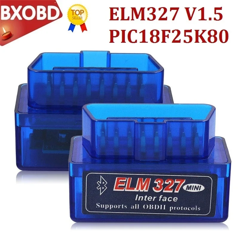 Adaptateur Bluetooth Double Carte Elm327 Obd2 Scanner Pour Android/pc ...