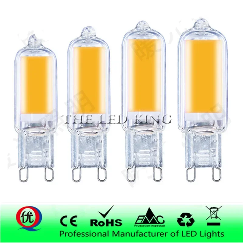 The-New-G9-Led-Lamp-Dimmable-110V-220V-COB-Lamp-Glass-Body-Ultra-Bright ...