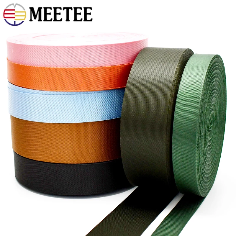 5Meters-Nylon-Webbing-Tapes-20-25-32-38-50mm-0-7mm-Thick-Sewing-Ribbon ...