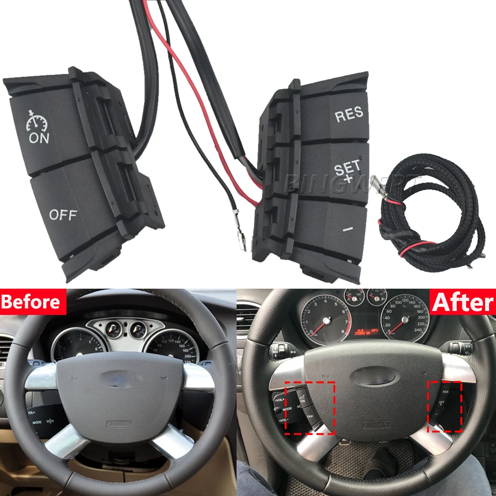 Steering-Wheel-Cruise-Control-Buttons-Car-Multi-functional-Steering ...