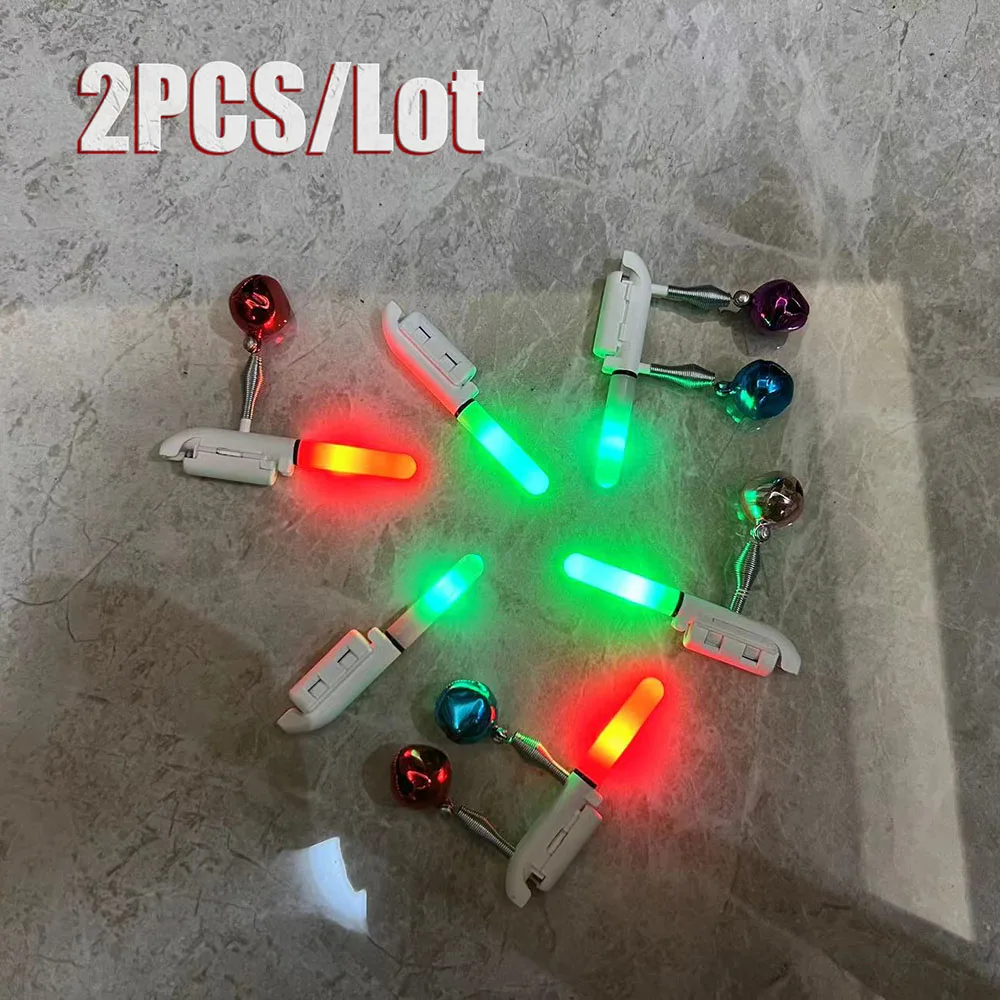 2-Pcs-Set-Electronic-Fishing-Light-Rods-Led-Bells-Light-Rods-Bite ...