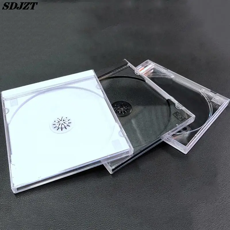 Household-Standard-Single-Disc-Storage-Box-DVD-Case-CD-Case-Empty-Clear ...