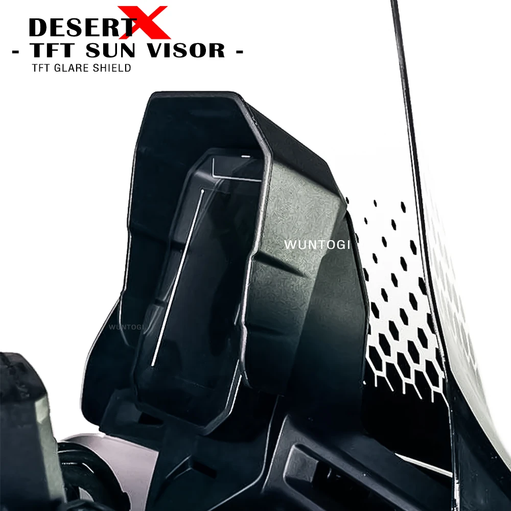 Desert X Accessories TFT Glare Shield for Ducati DesertX Desert X 2022 ...