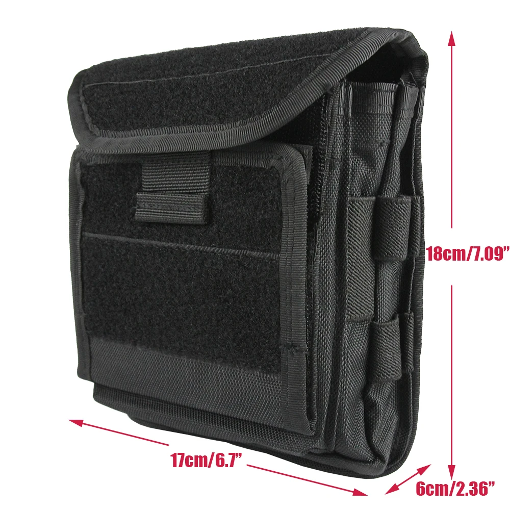 Tactical-Vest-Chest-Rig-Admin-Pouch-Quick-Open-Outdoor-Hunting ...