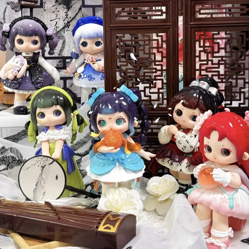 New Ziyuli Chinese Romance Series Blind Box Toys Kawaii Doll Action ...