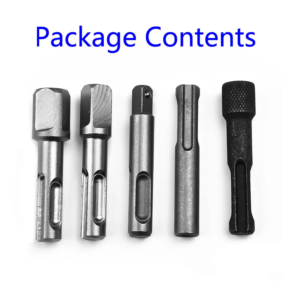 5pcs/set SDS Socket Adapter Drill Bit Electric Hammer To Wrench ...