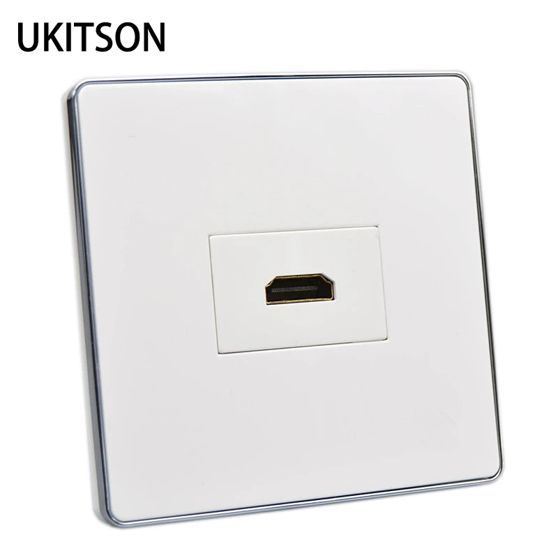 New Hdmi 2.0 Wall Panel Backside Female To Female Hdmi Pass-through ...