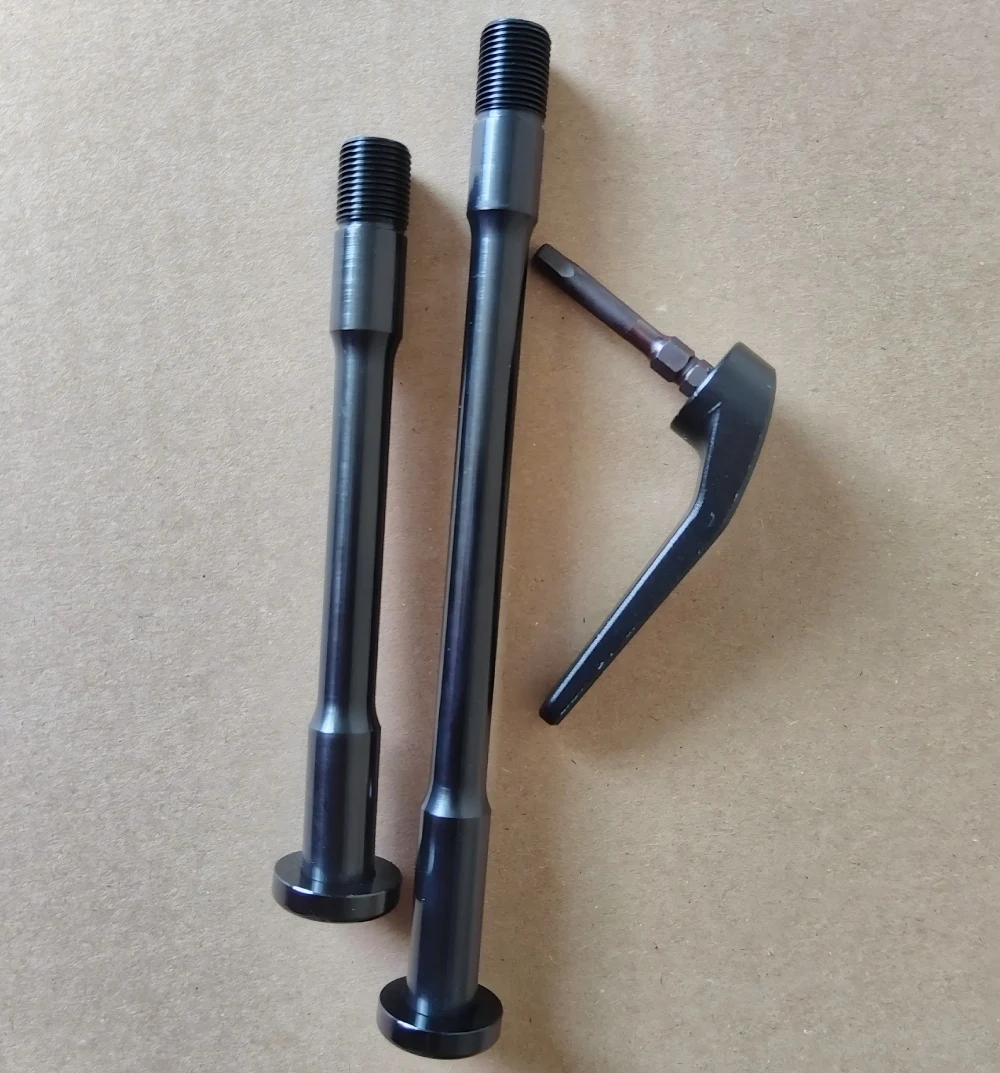 F14 F16 Disc Brake Road Bike Thru Axle Front Fork Shaft Skewers With ...