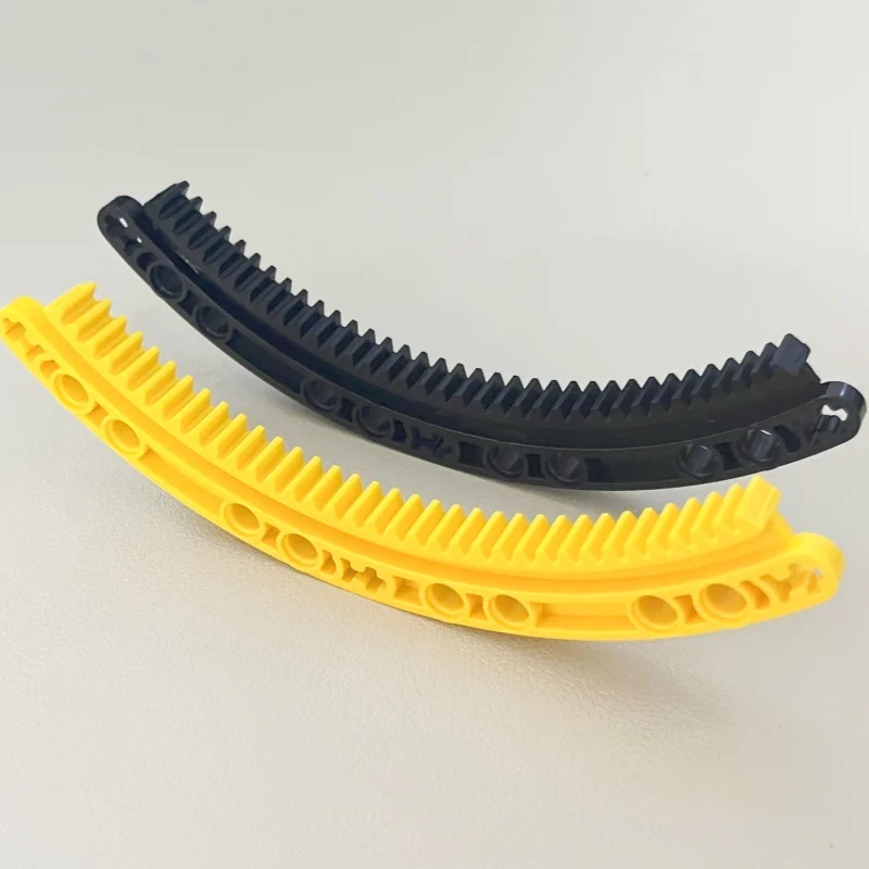 10PCS 24121 Gear Rack 11 x 11 Curved Brick Collections Bulk Modular GBC ...