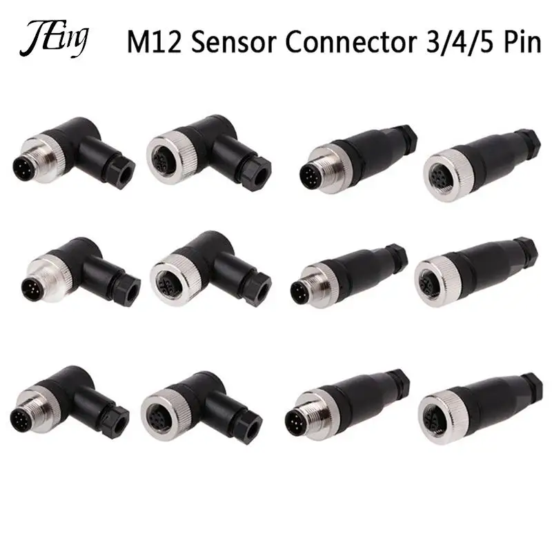 1PCS-IP67-3-4-5-Pin-Male-Female-Connector-PG7-Sensor-Connector ...