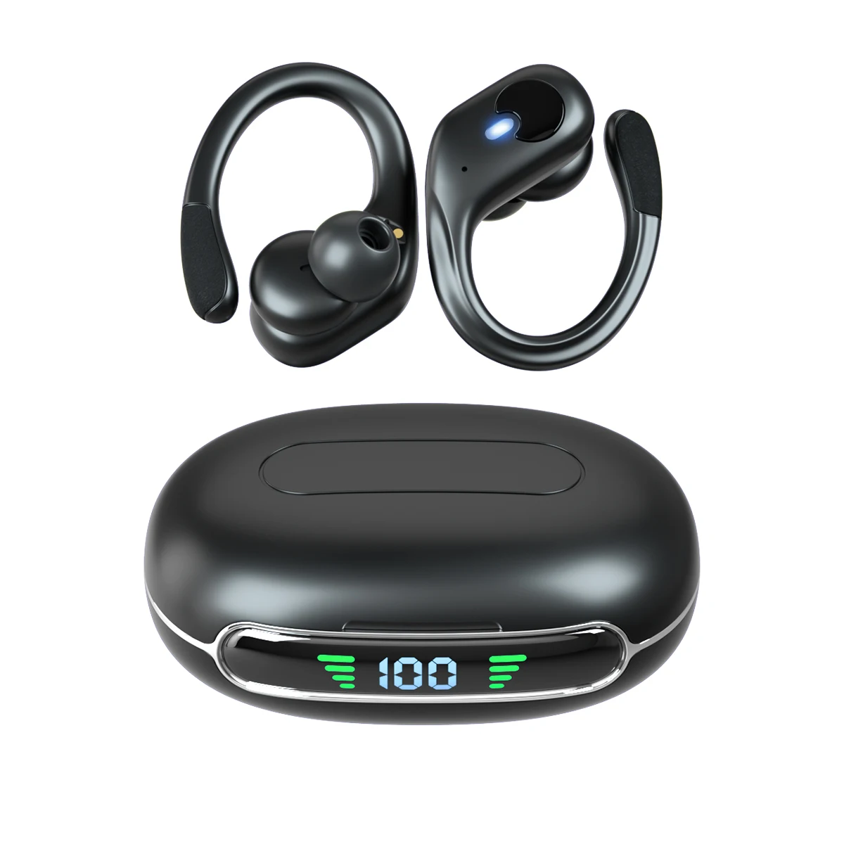 BX30 Wireless Earbuds Bluetooth 5.3 Ear Buds with Mic LED Display ...