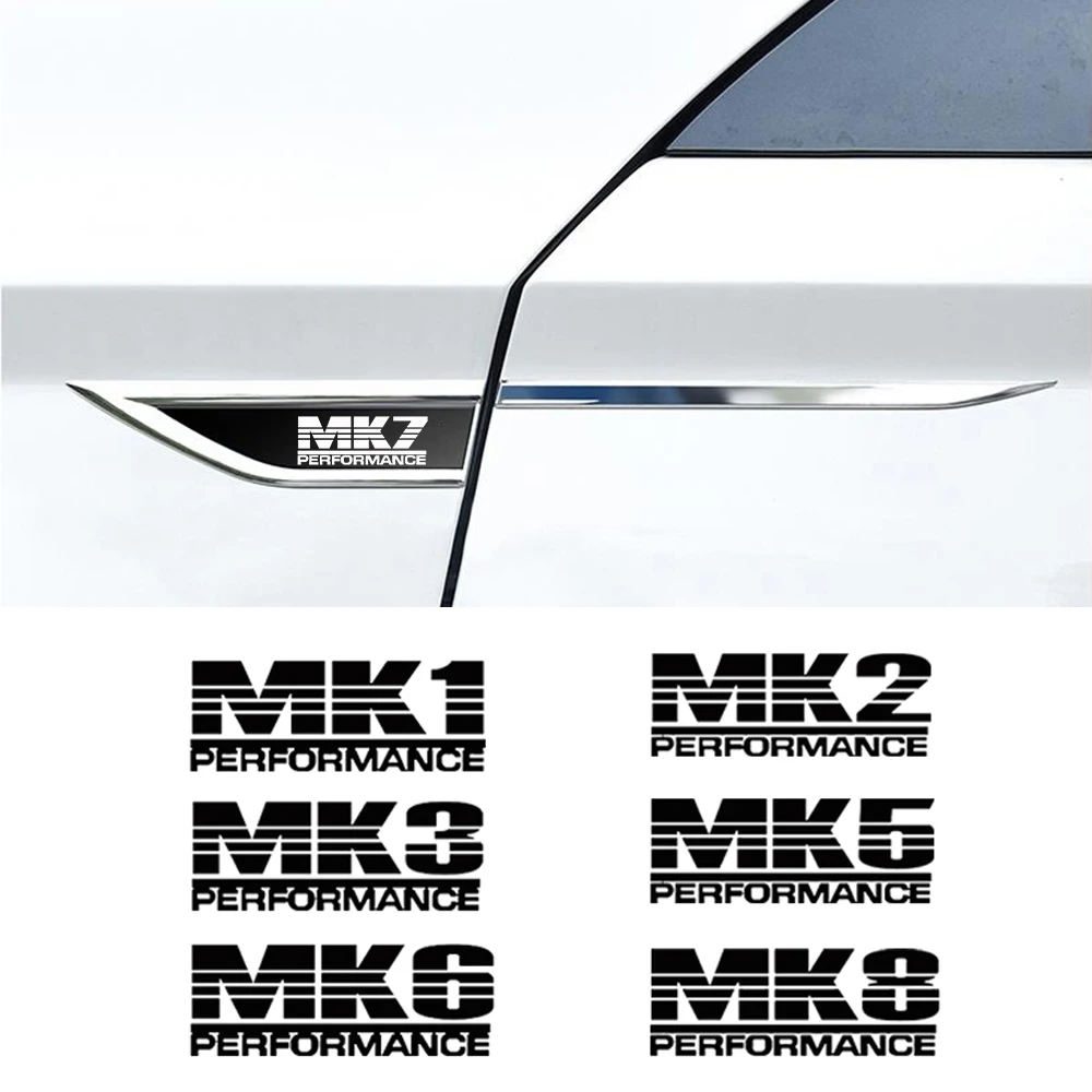 For-Volkswagen-VW-MK1-MK2-MK3-MK5-MK6-MK7-MK8-2Pcs-3D-Metal-Epoxy-Car ...