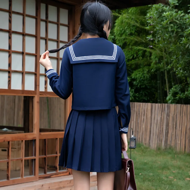 Women's Versatile Pleated Skirt School Uniform-inspired Handbag Set ...