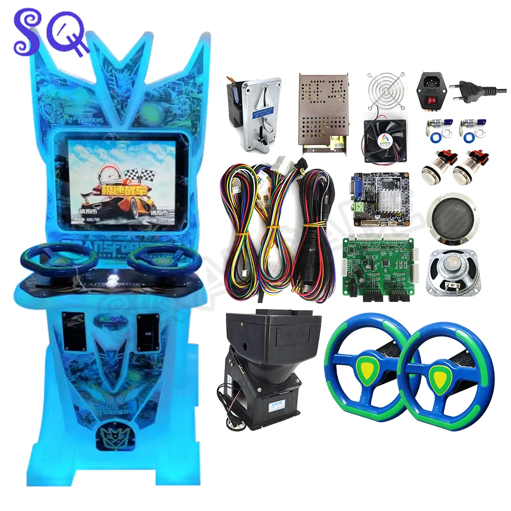 Arcade-Joystick-Two-person-Speed-Racing-Kit-Simulator-Kit-Video-Arcade ...