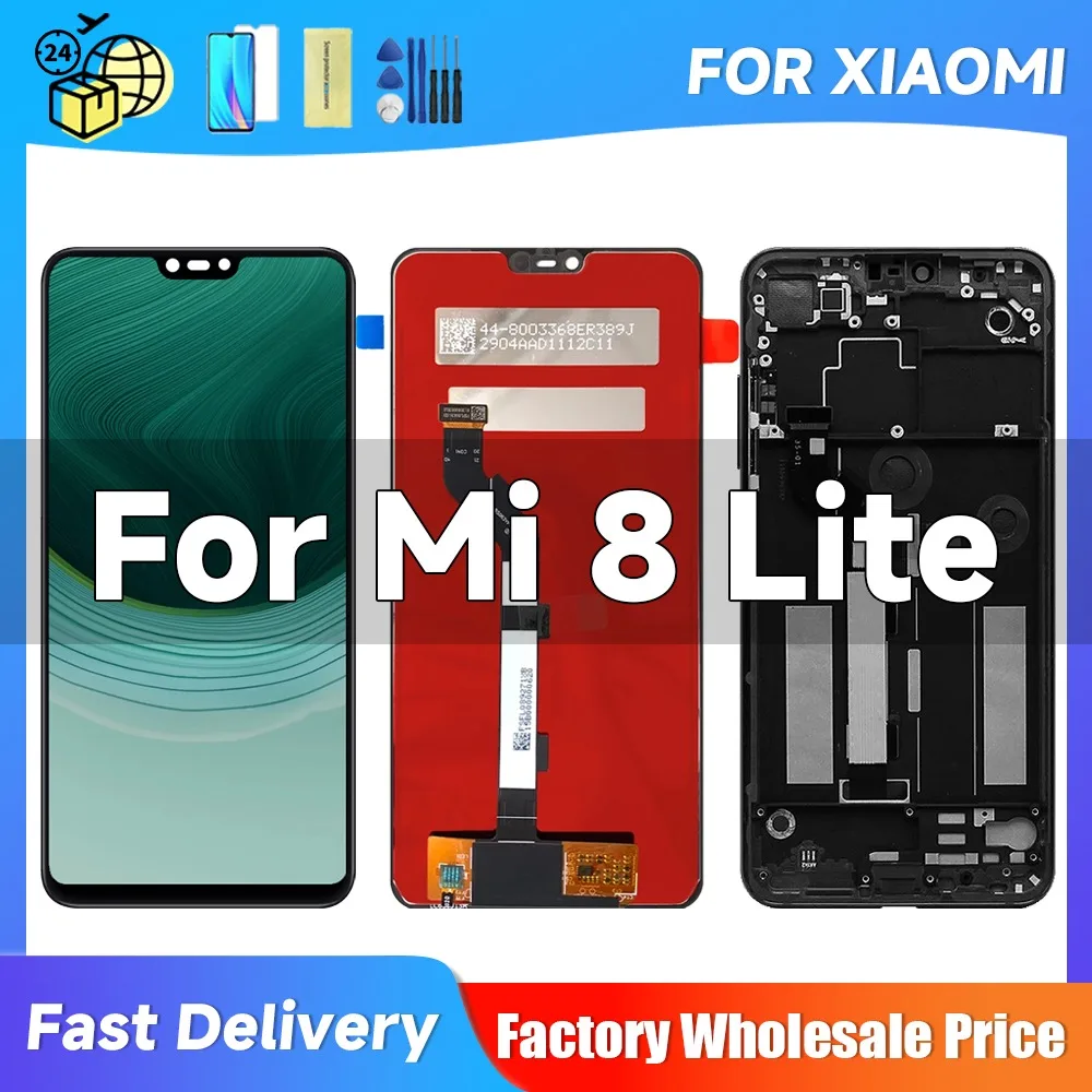100-Tested-6-26-Display-with-frame-for-Xiaomi-Mi-8-Lite-mi8-lite-Global ...