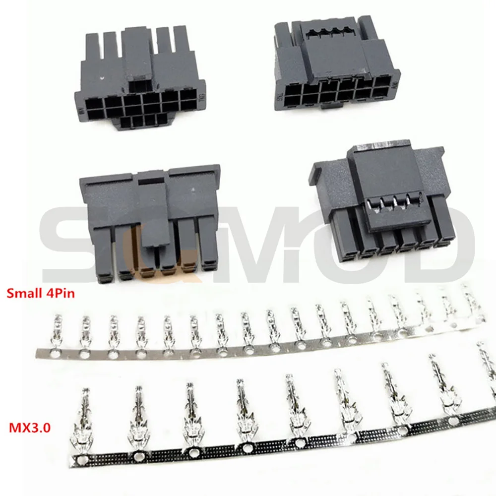 10sets PCIe 5.0 12VHPWR 16Pin 12+4Pin Male GPU Power Cable Connector ...