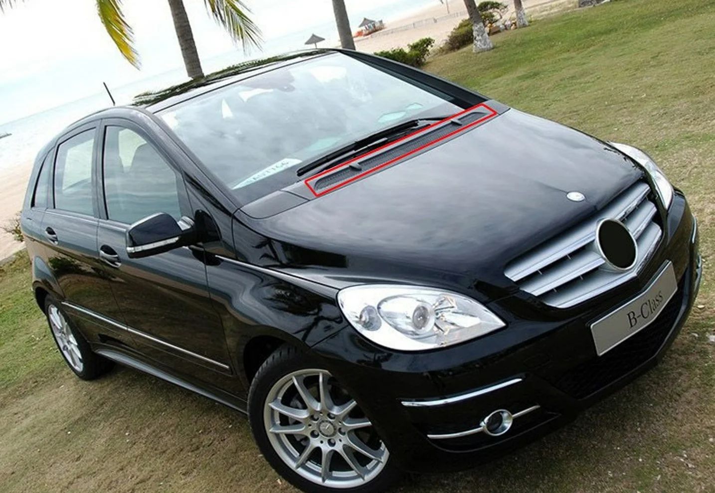 Решетка воздуховыпускного отверстия автомобиля, крышка двигателя для ...