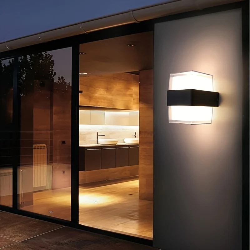 Luz-LED-de-pared-impermeable-para-exteriores-l-mpara-moderna-de-estilo ...