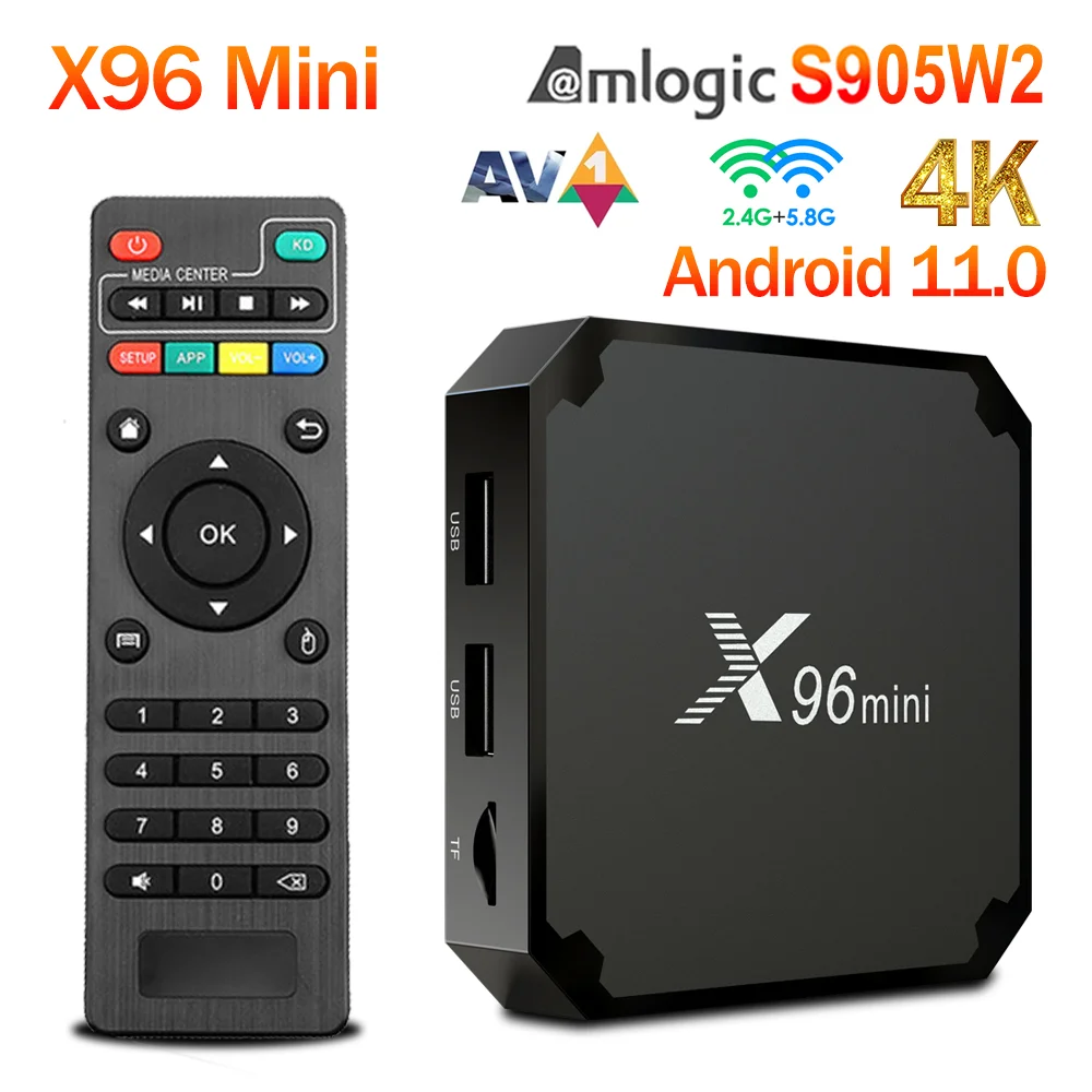 Original-X96-Mini-Smart-TV-Box-Android-11-0-Amlogic-S905W2-2GB-16GB-1GB ...