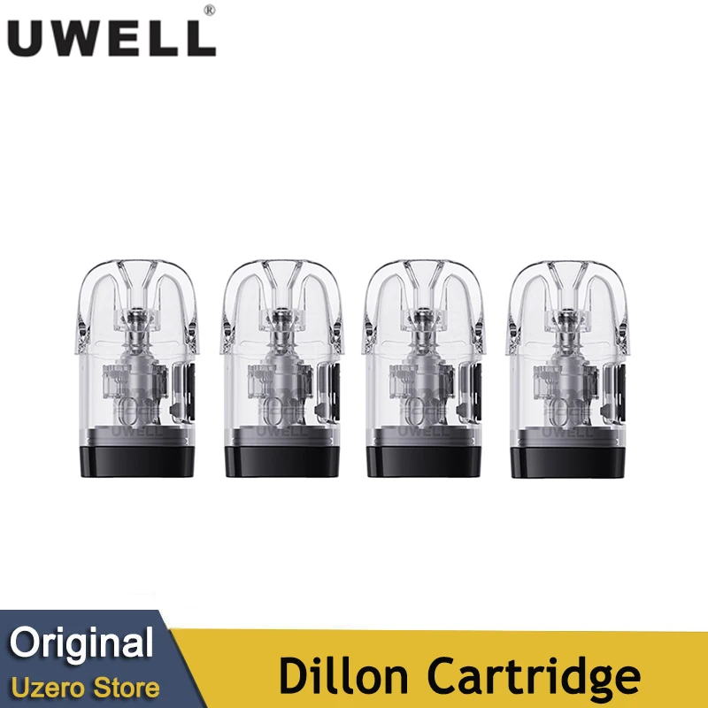4pcs-box-Uwell-DILLON-Integrated-Coil-Cartridge-0-6ohm-0-9ohm-2-5ml ...