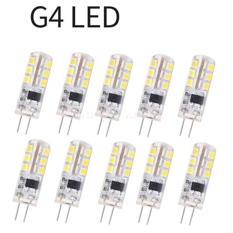 10PCS Mini G4 LED Lamp COB LED Bulb 3W 6W 9W 12W DC AC 12V LED G4 Light ...