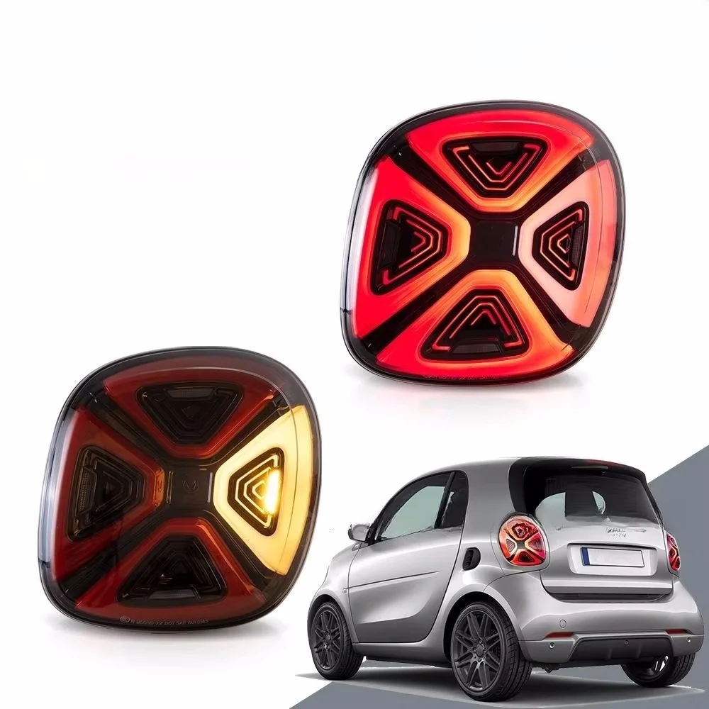 LED Taillights For Mercedes Benz Smart 453 Fortwo/forfour 2014-2019 DRL ...