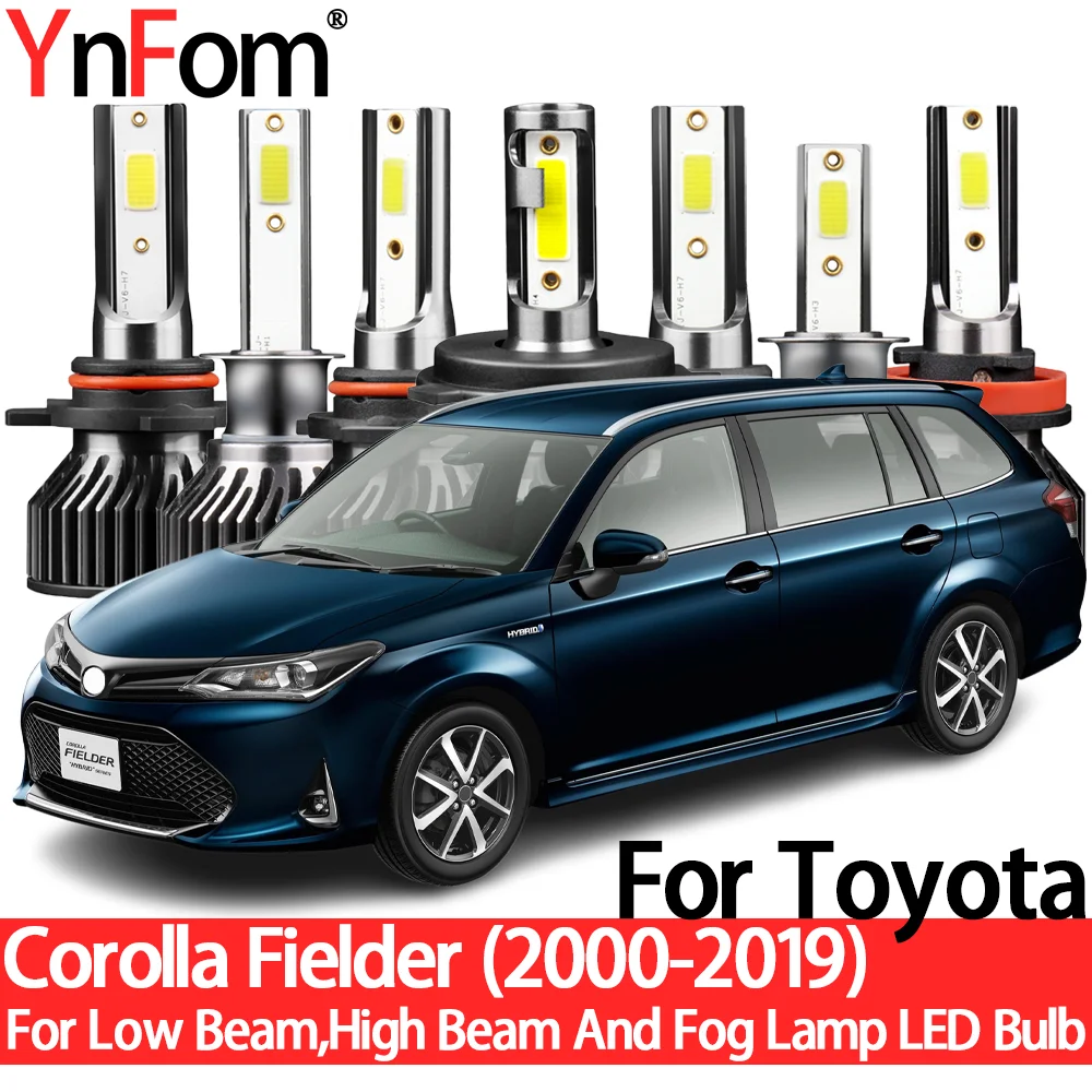 YnFom For Toyota Corolla Fielder 2000-2019 Special LED Headlight Bulbs ...
