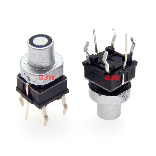 2 sets LED Push Button Switches PB6156L With LED Blue/Red/Green Light ...