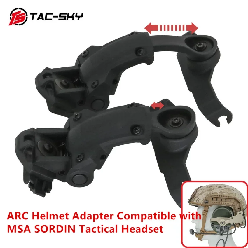 TS-TAC-SKY-Military-Headset-Adapter-ARC-Helmet-Rail-Mount-Compatible ...
