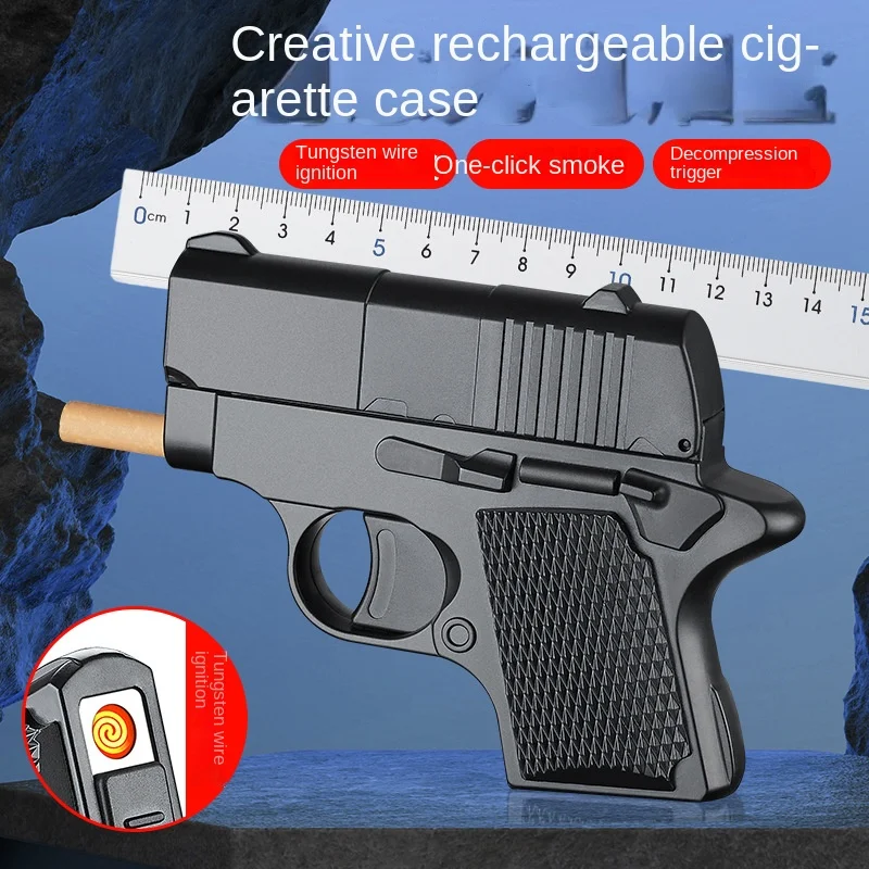 Creative-Cigarette-Box-Charging-Tungsten-Wire-Cigarette-Lighter ...
