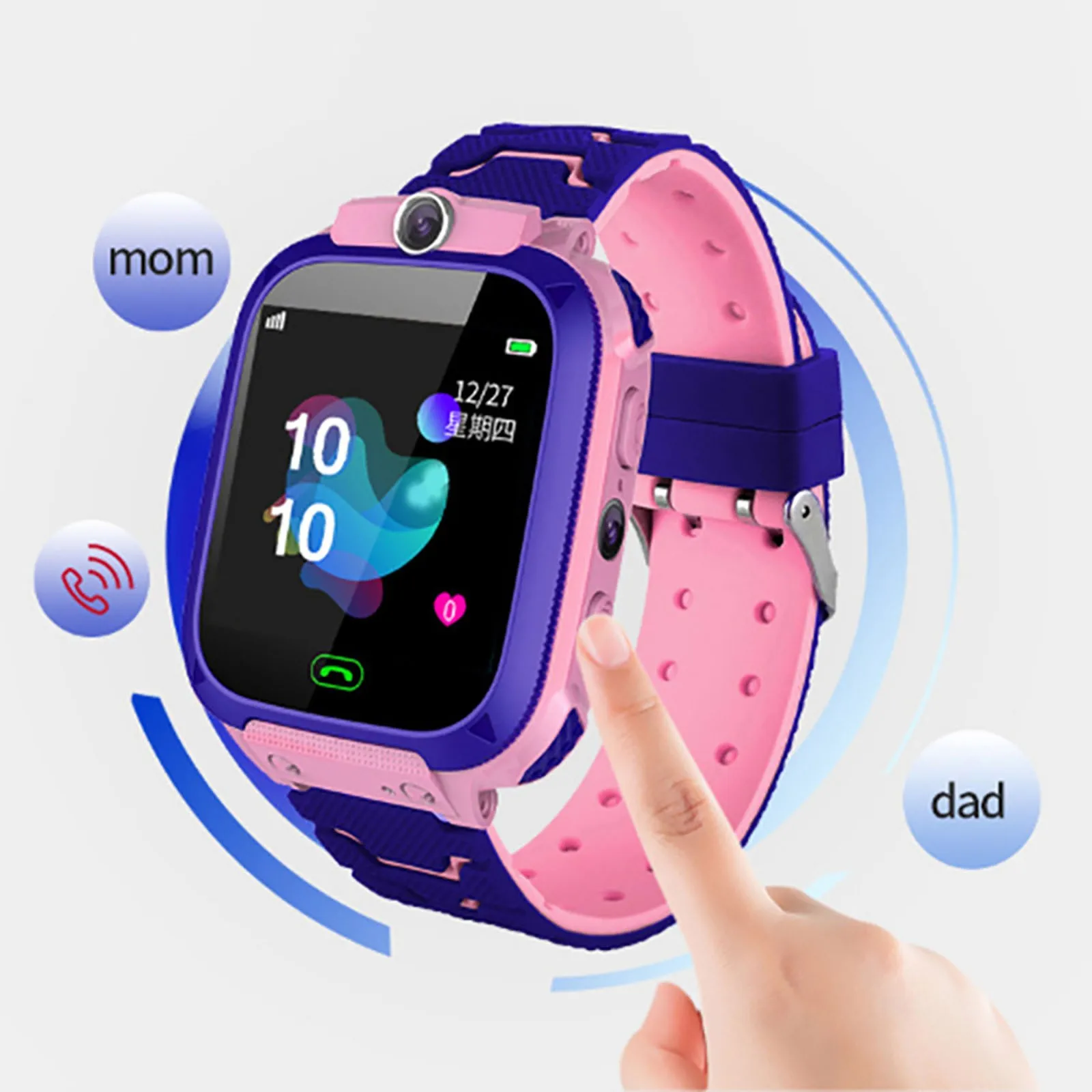 Q12-Kids-Smart-Watch-2023-New-Sim-Card-Smartwatch-For-Children-Sos-Call ...