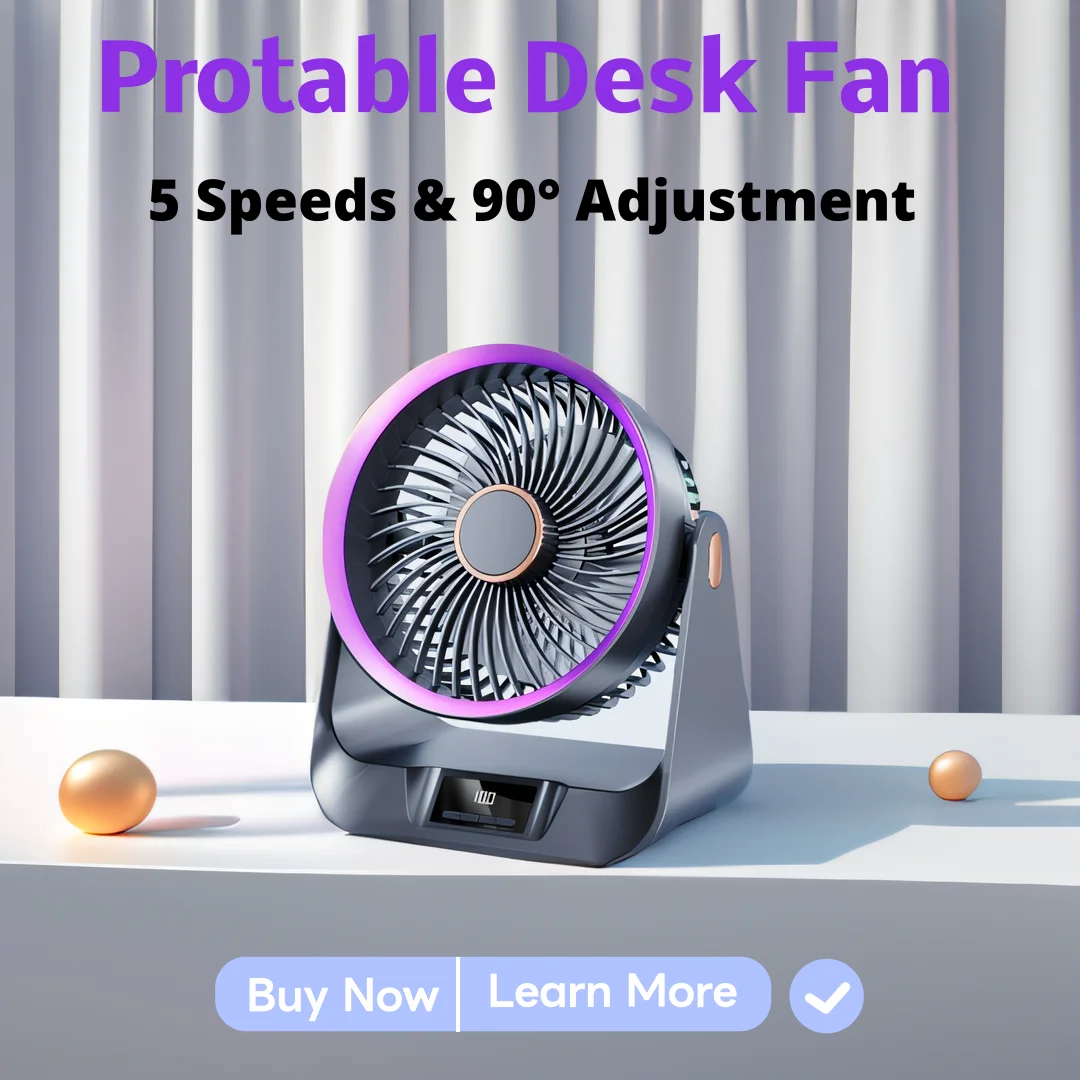 Wireless-Electric-Fan-Portable-Cyclone-Circulator-Quiet-Ventilator ...