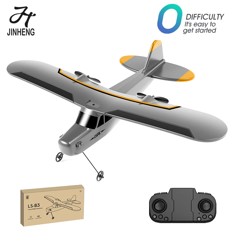 JINHENG Avión de espuma 2023 RC B3, 2,4G, led, Control remoto ...