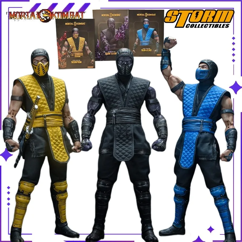 Authentic Storm Toys Original 1/6 Mortal Kombat Sub Zero Absolute Zero ...