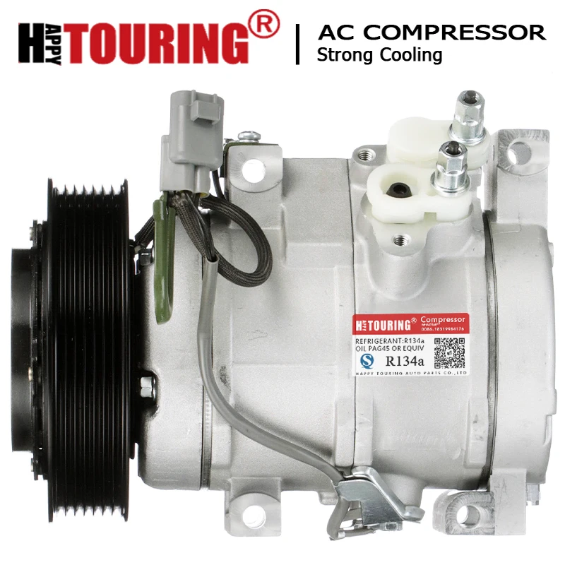 Compressor ac para Toyota Camry Solara Highlander 2.4L 10S17C 88310 ...