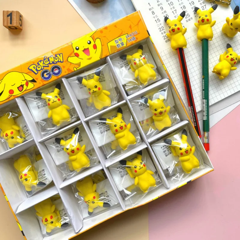 Gomas de borrar de Pokémon para niños, gomas de borrar 3d de dibujos ...