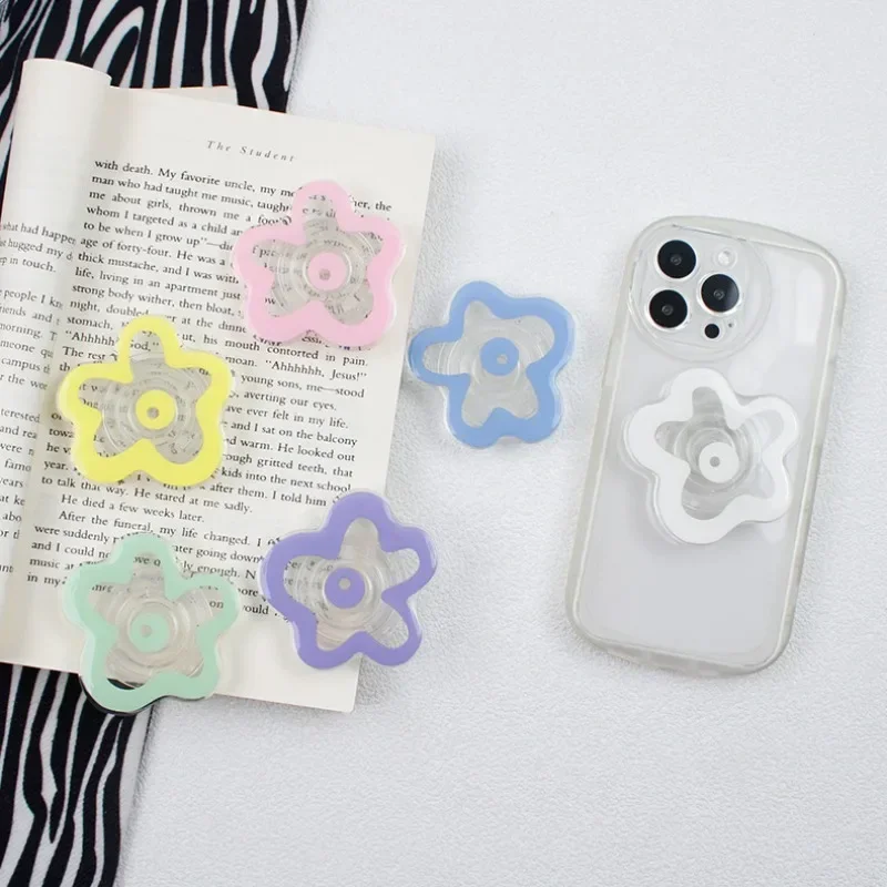 Cute Floral Phone Grip Tok Flower Cellphone Stand Holder for iPhone 15 ...